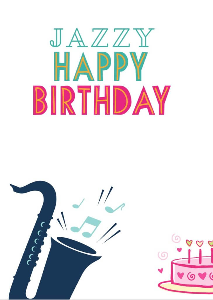 Jazzy Happy Birthday (Eb/Bb/C) - JazzSaxophoneLessons.com